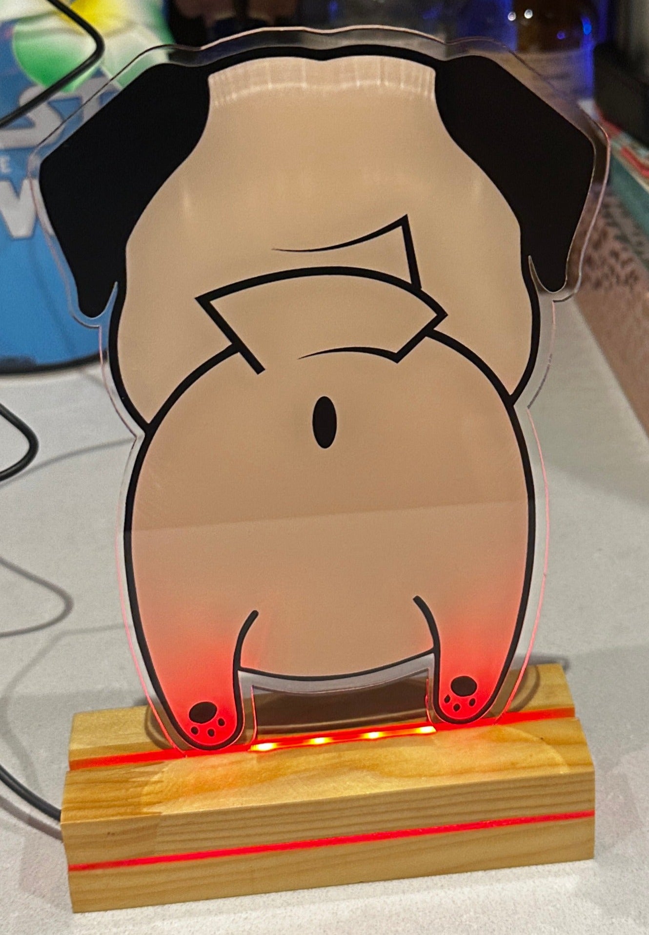 Pug Butt Night Light – Pug Life