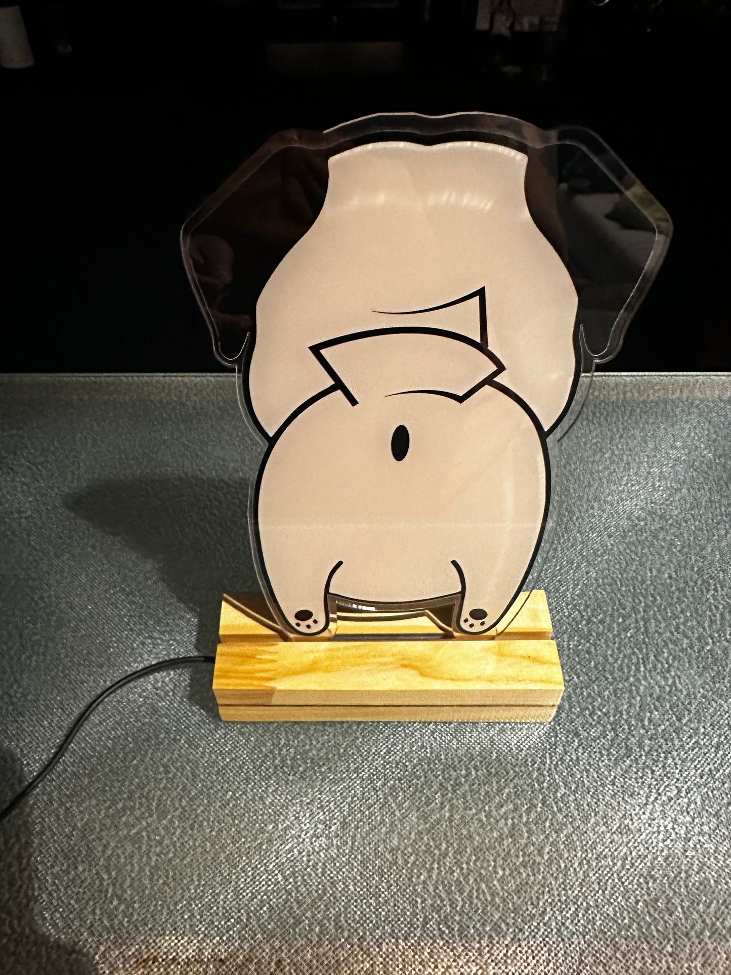 Pug Butt Night Light – Pug Life