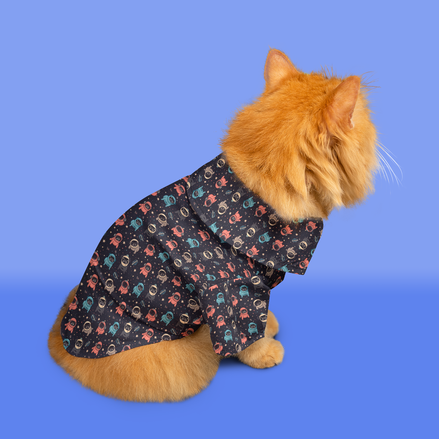 Space Pug Aloha Shirt for Pets – Pug Life