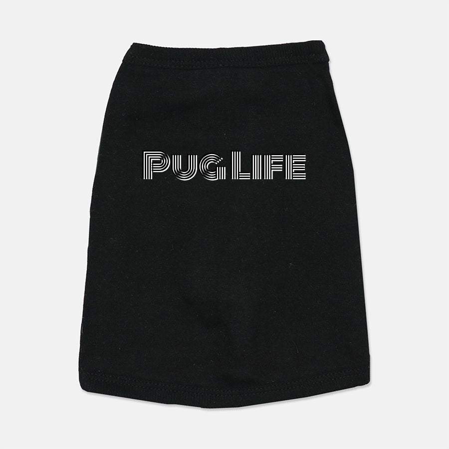 Pug Life Rivets Dog Tank
