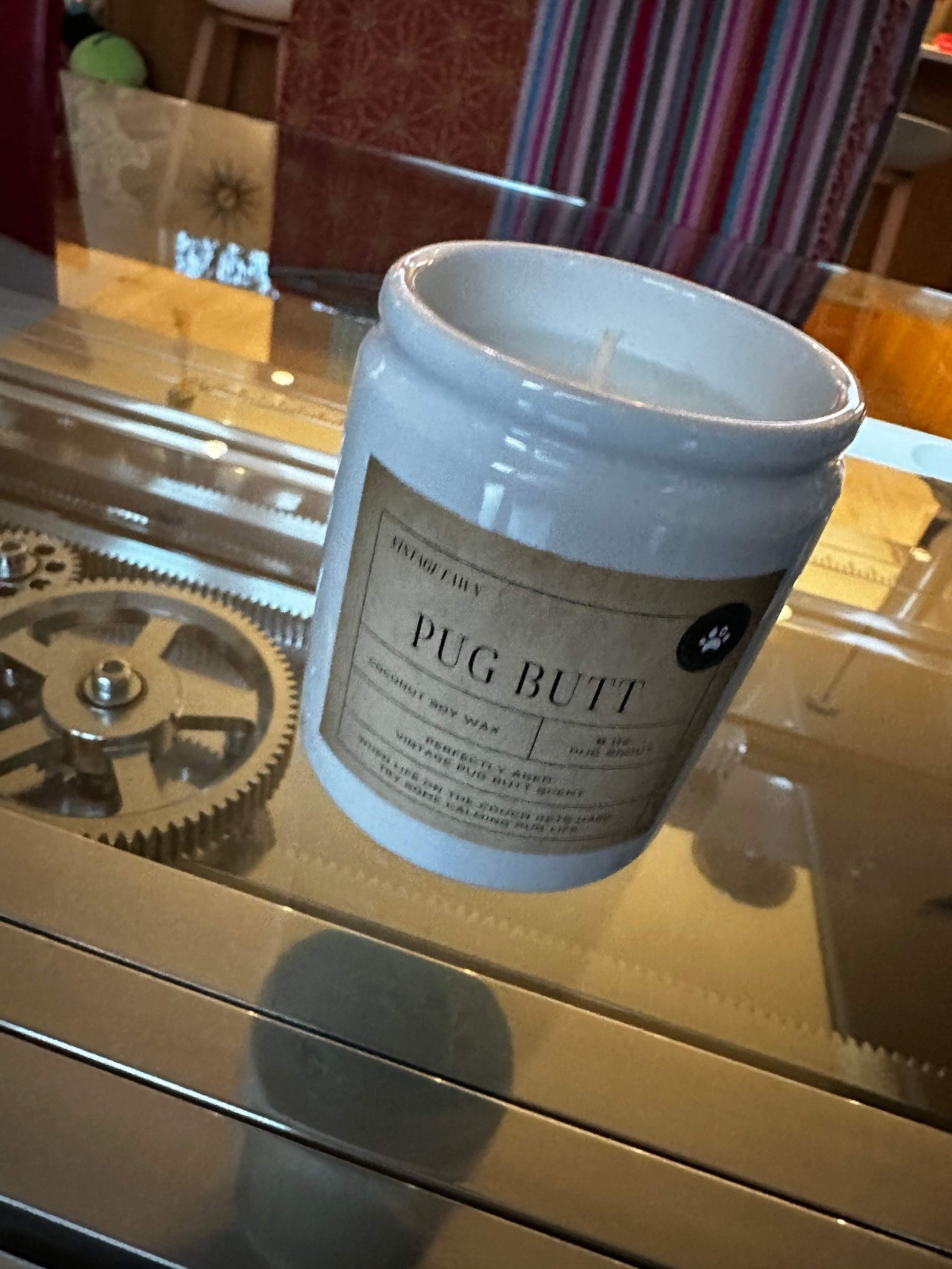Fawn Pug Vintage from the Pug Butt Scented Candle Collection – Pug Life