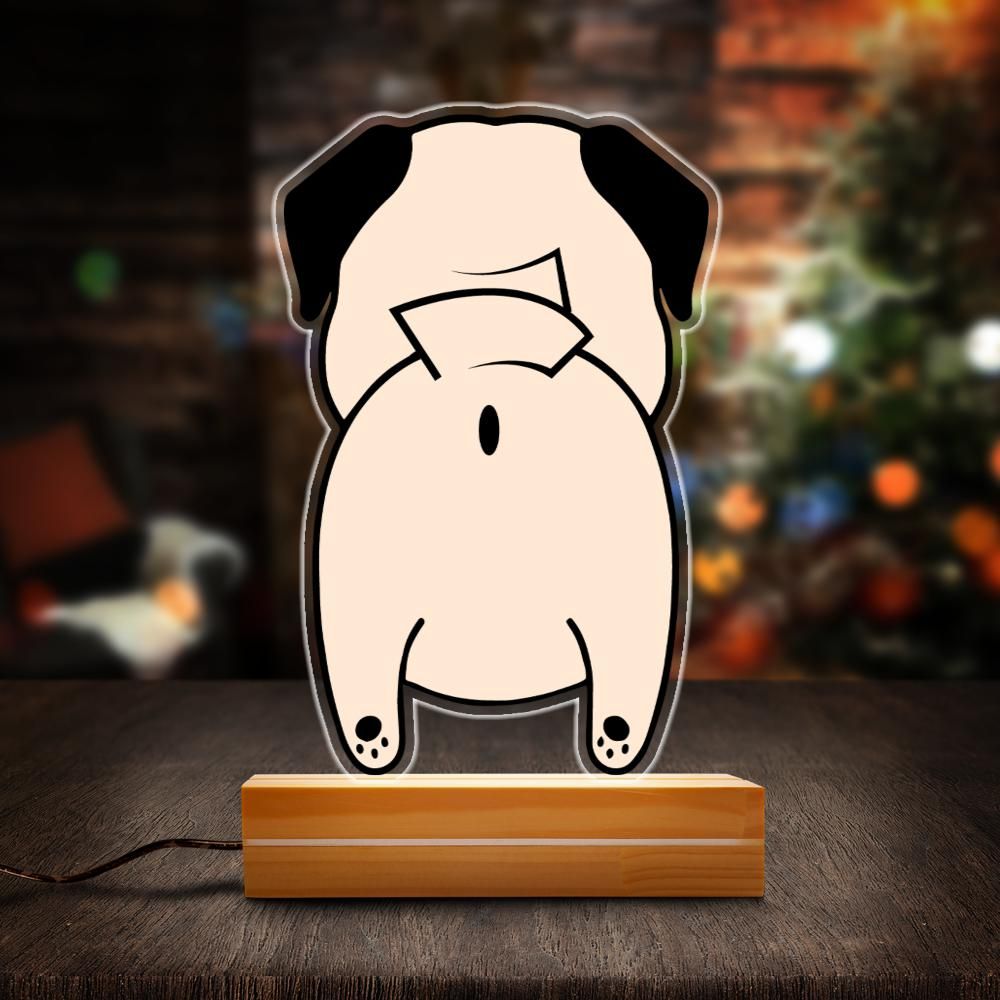 Pug Butt Night Light – Pug Life